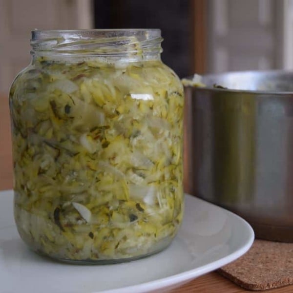 Homemade Savory Zucchini Relish