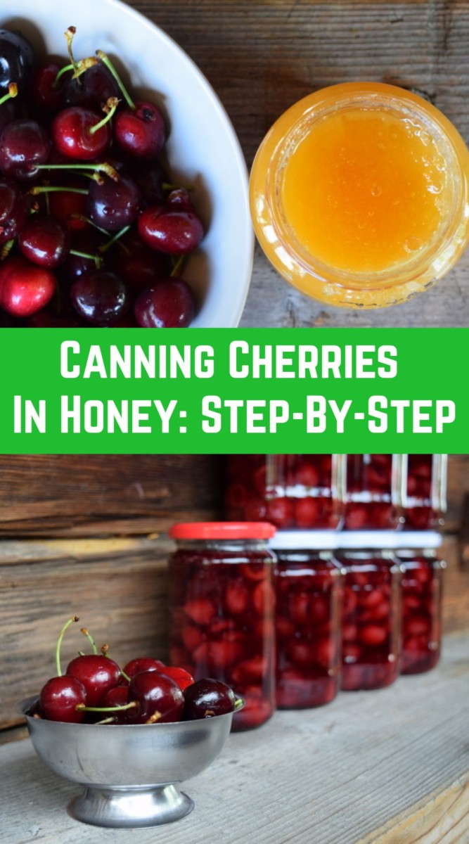 Canning Cherries In Honey: Step-By-Step