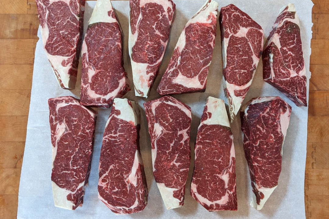 How To Dry-Age Ribeye Steaks in Your Fridge