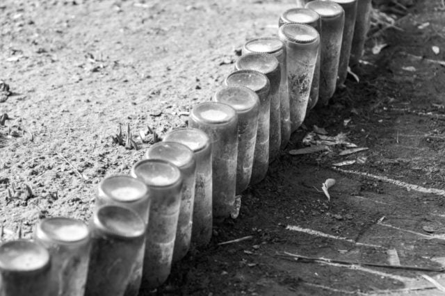 20 Epic Ways To Reuse Glass Bottles in Your Garden