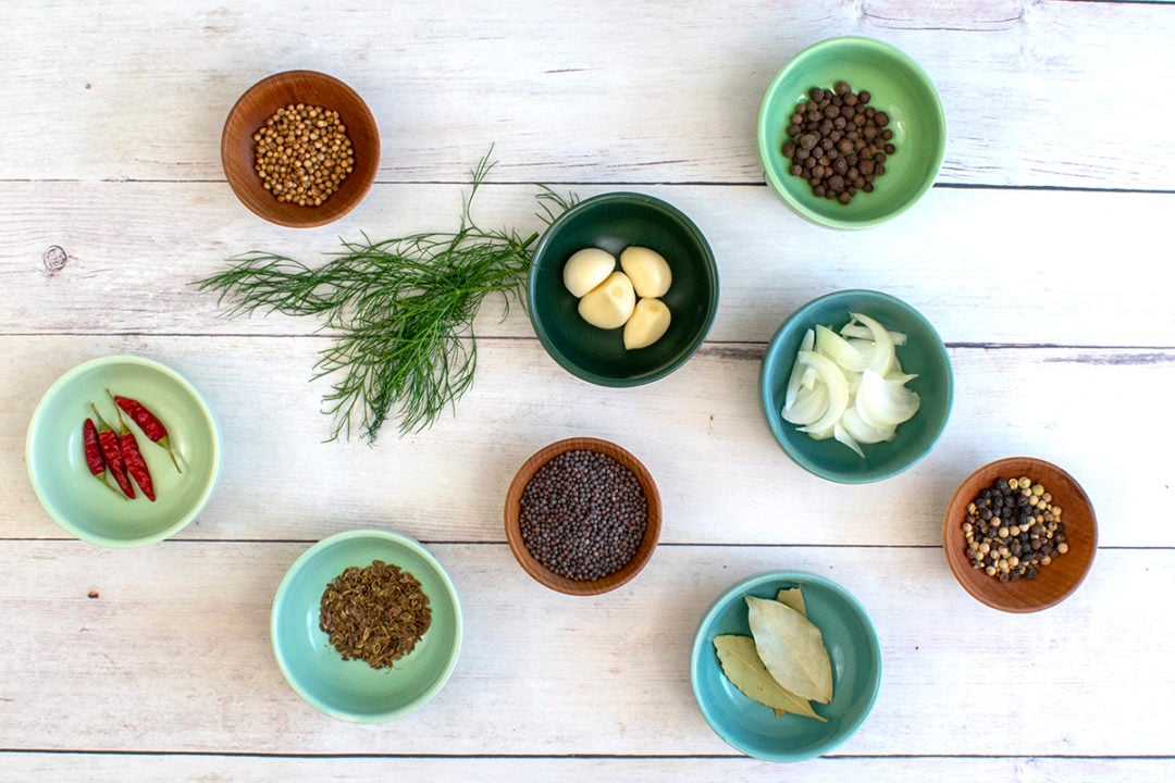 5-Minute Pickled Brussels Sprouts – Two Different Flavors