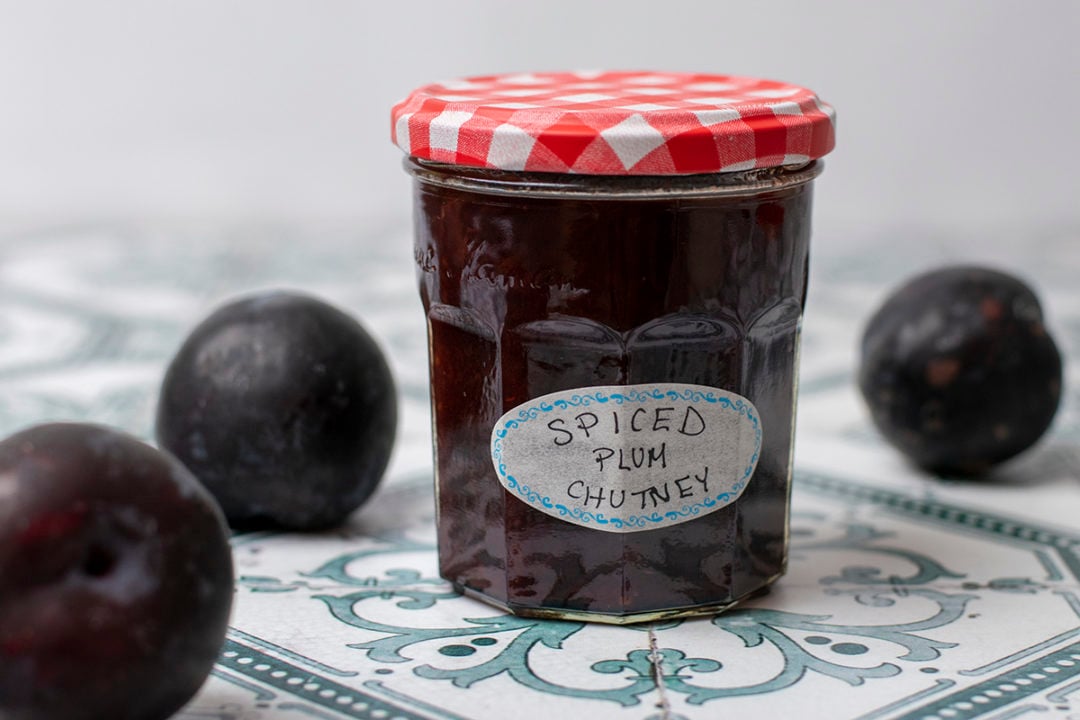 The Best Spiced Plum Chutney