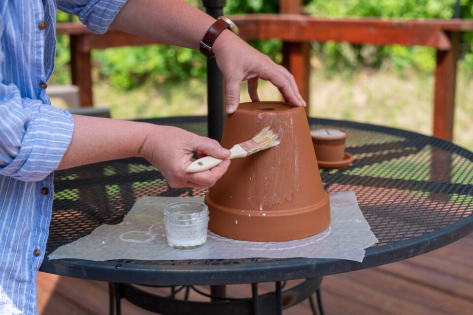 The Best Way To Age Terracotta Pots (& What Doesn't Work)