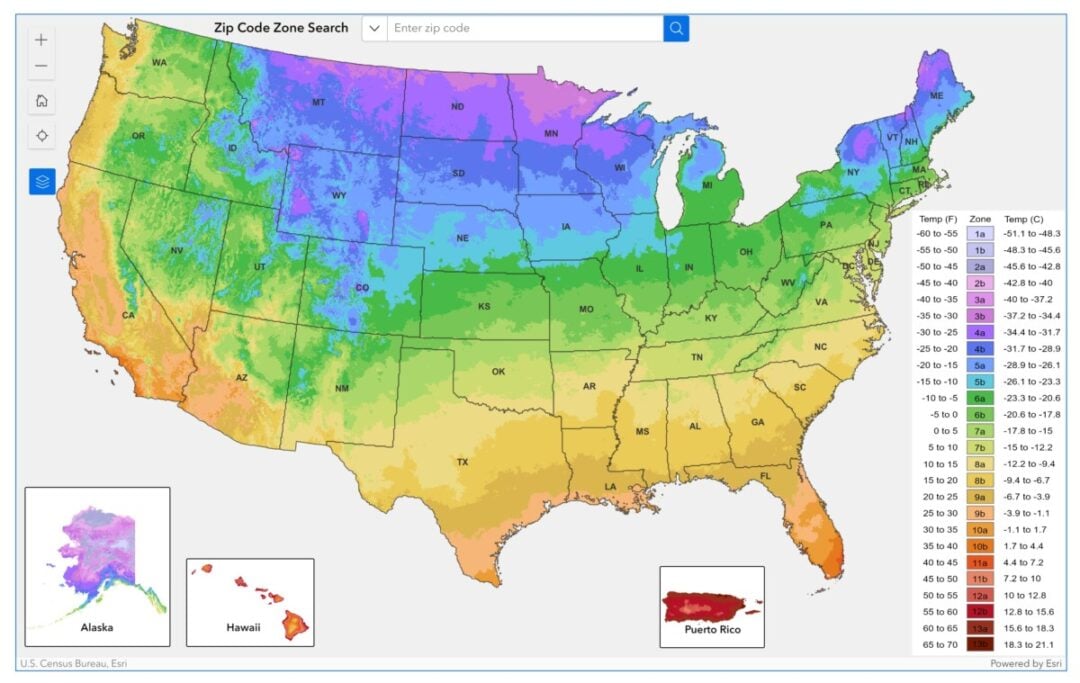 The new 2023 "USDA Plant Hardiness Zone Map" changes everything. Here's ...