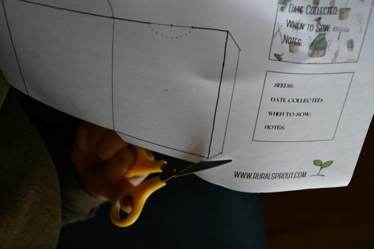 Super Easy DIY Printable Seed Packets - Free PDF Pattern
