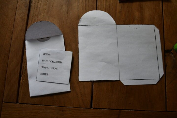 Super Easy DIY Printable Seed Packets - Free PDF Pattern