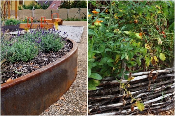 45 Seriously Cool Garden Bed Edging Ideas