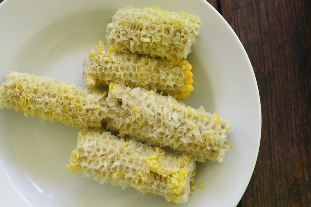 Turn Leftover Corn Cobs into Corn Broth