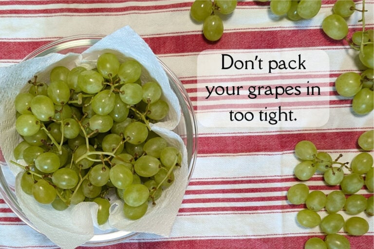 Use My Method to Store Grapes for Up to a Month