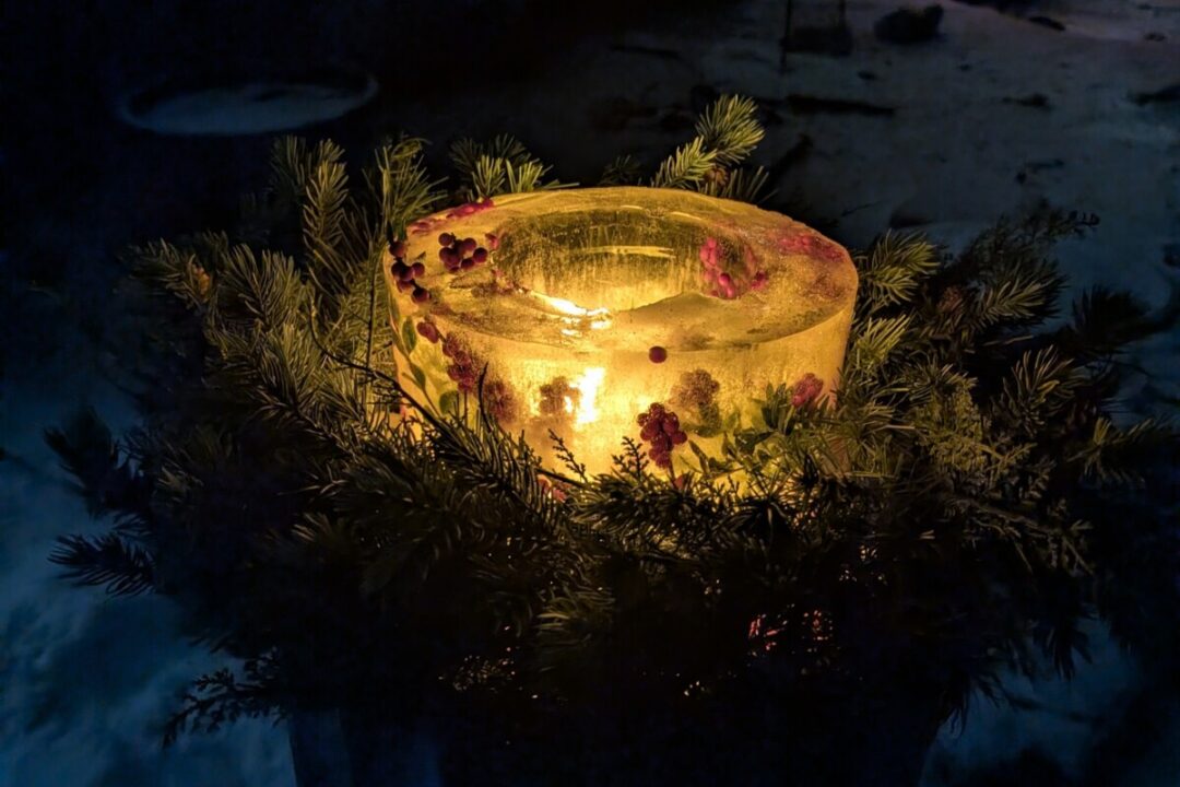 Make Easy Ice Luminaries + Helpful Tips for Stunning Results